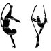 Aerial Acrobat Svg Aerialist Clipart Vector Graphic Files Silhouette ...