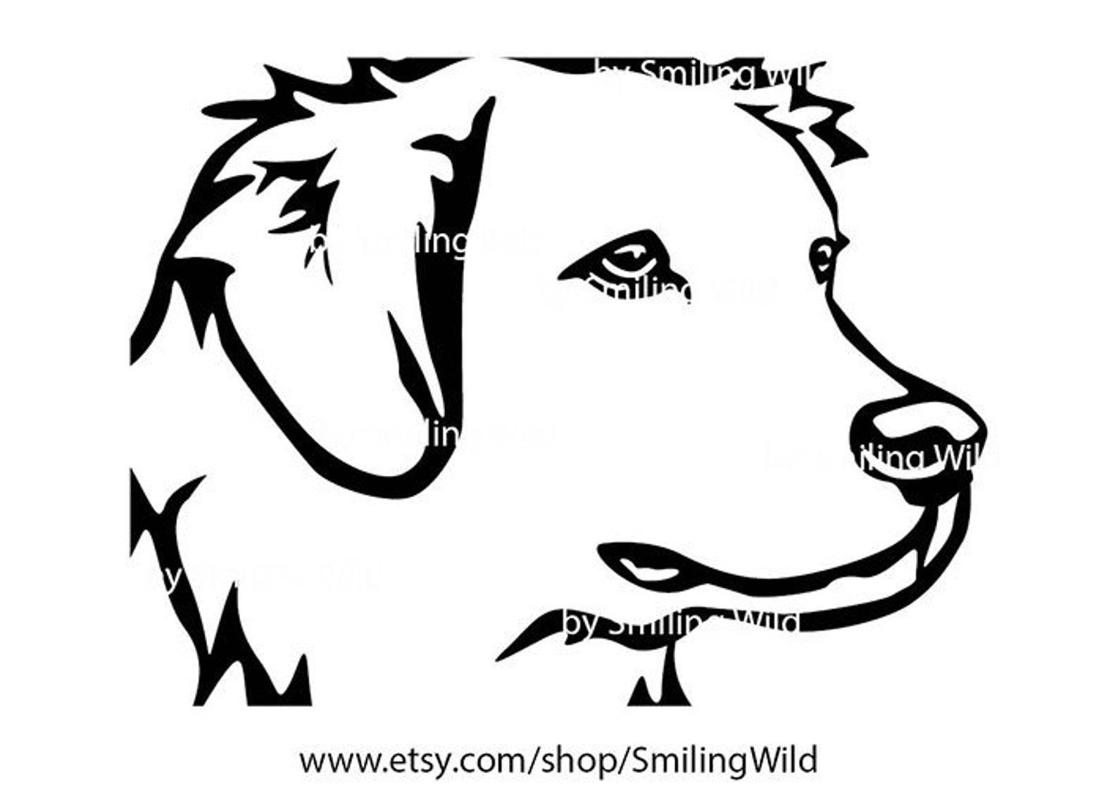 Toller Dog 03 Svg Clipart Vector Graphic Art Nova Scotia | Etsy