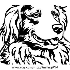 Toller Dog Svg Vector Art Cut File Cricut Nova Scotia Duck Tolling ...