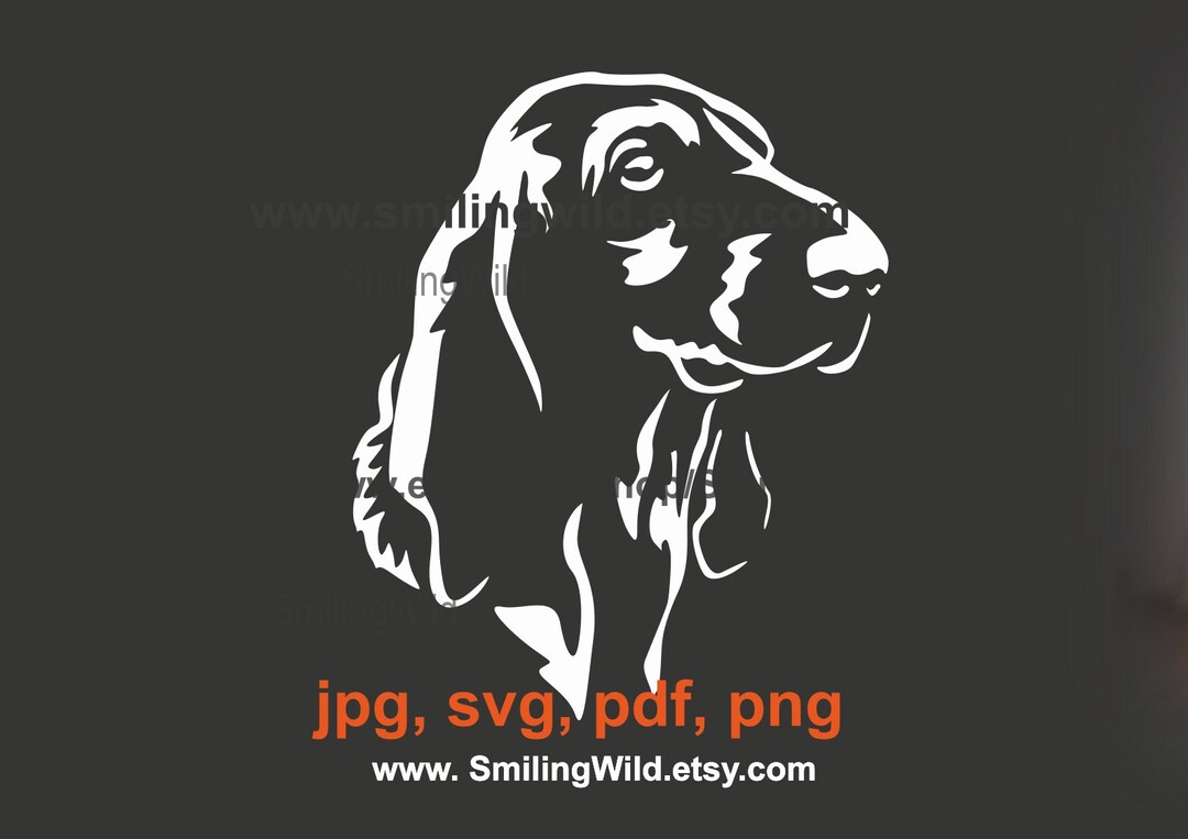 Segugio Italiano Svg Cuttable Vector Clip Art File - Etsy
