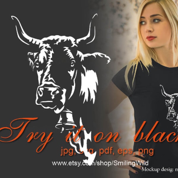 Simmental Cattle Art - Etsy