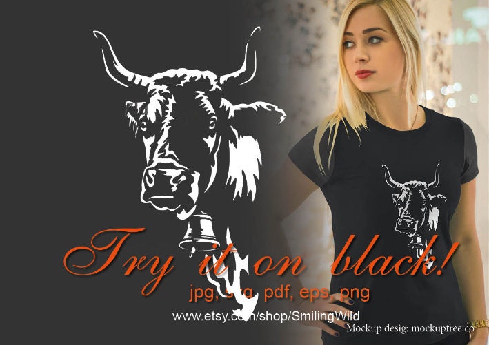 Simmental Cow Svg Clip Art Simmental Cattle White Vector - Etsy Hong Kong