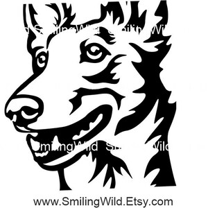 Podenco Dog Svg Vector Graphic Digital File, Podenco Clip Art Portrait ...