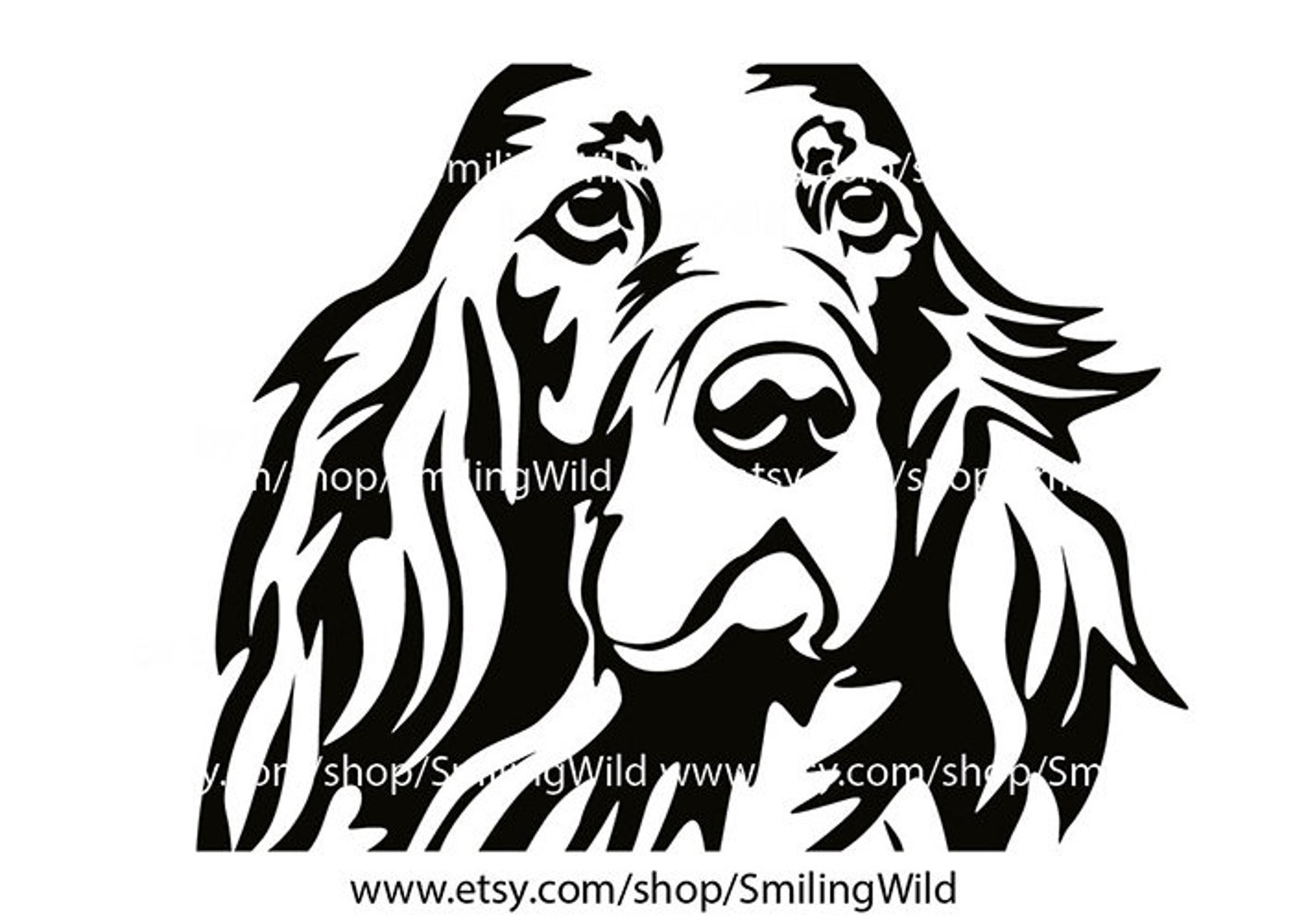 Dog Logo Svg Irish Setter Svg Art Dog Head Design Cut File - Etsy UK