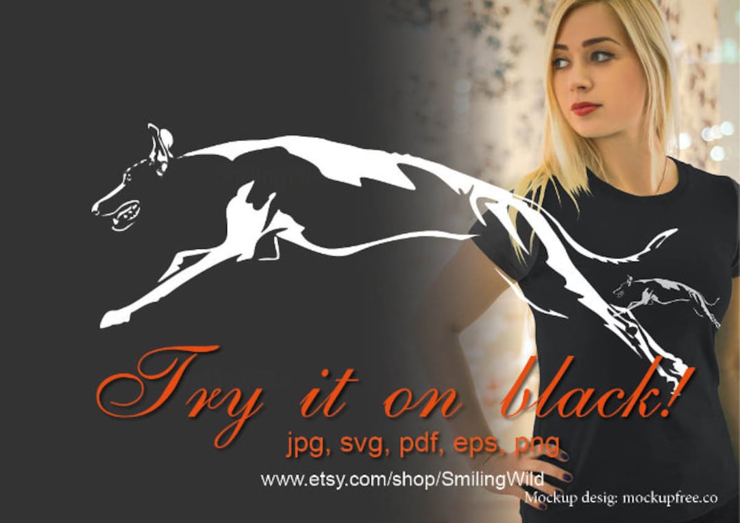 Galgo Hund svg Clip Art Vektor Grafik schneidbare Design, Galgo ...