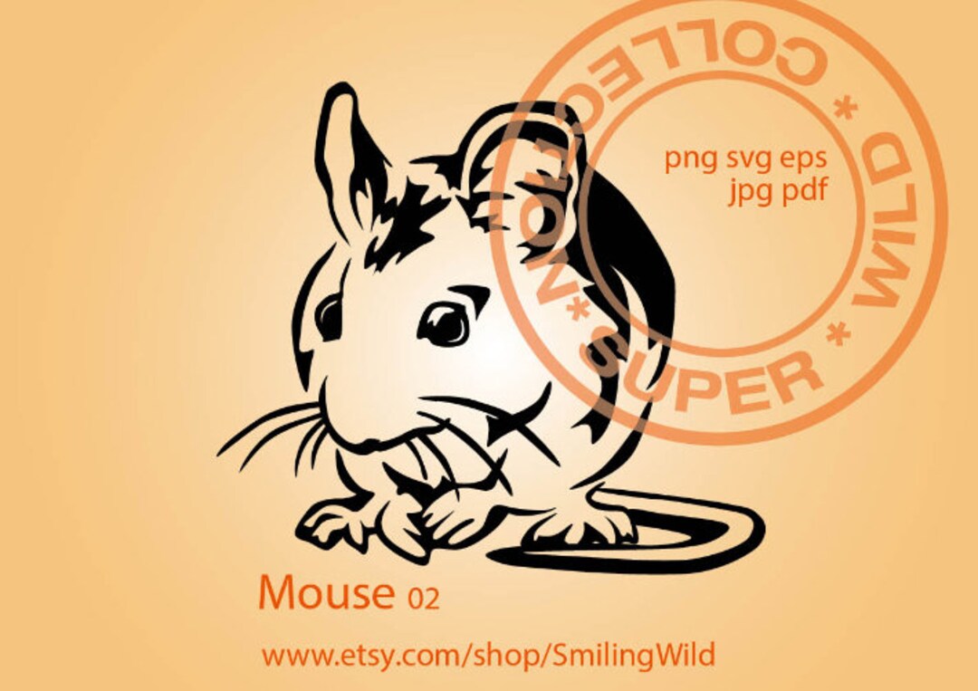 Mouse Svg Vector Graphic Clip Art Mouse Cuttable Icon - Etsy