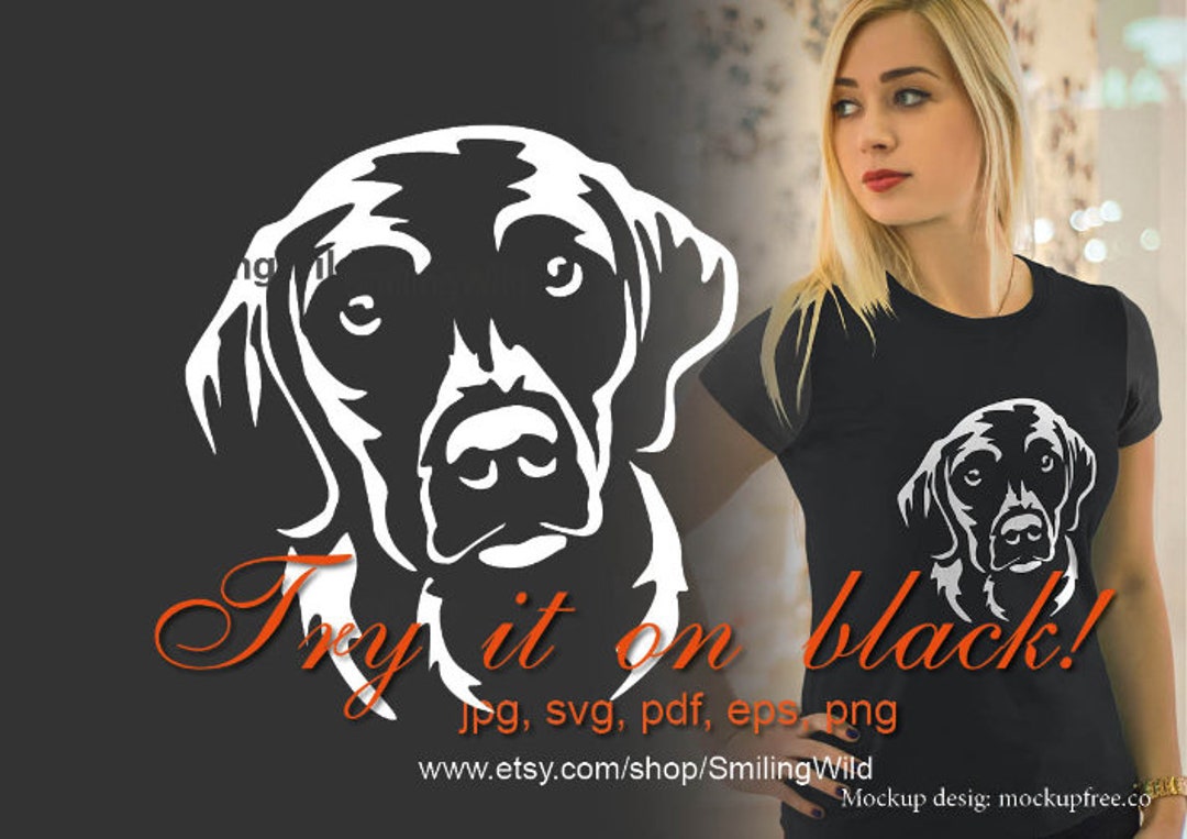Black Mouth Cur Dog Svg Vector Graphic Clip Art, Black Mouth Cur ...