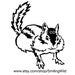 Eastern Chipmunk Svg Cut File Wild Animal Clipart Cuttable Vector ...