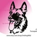 Malinois Svg Face Vector Graphic Art, K9 Dog Breed Cut File Cuttable ...