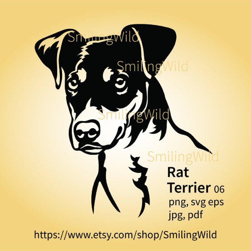 Rat Terrier Cricut - Etsy