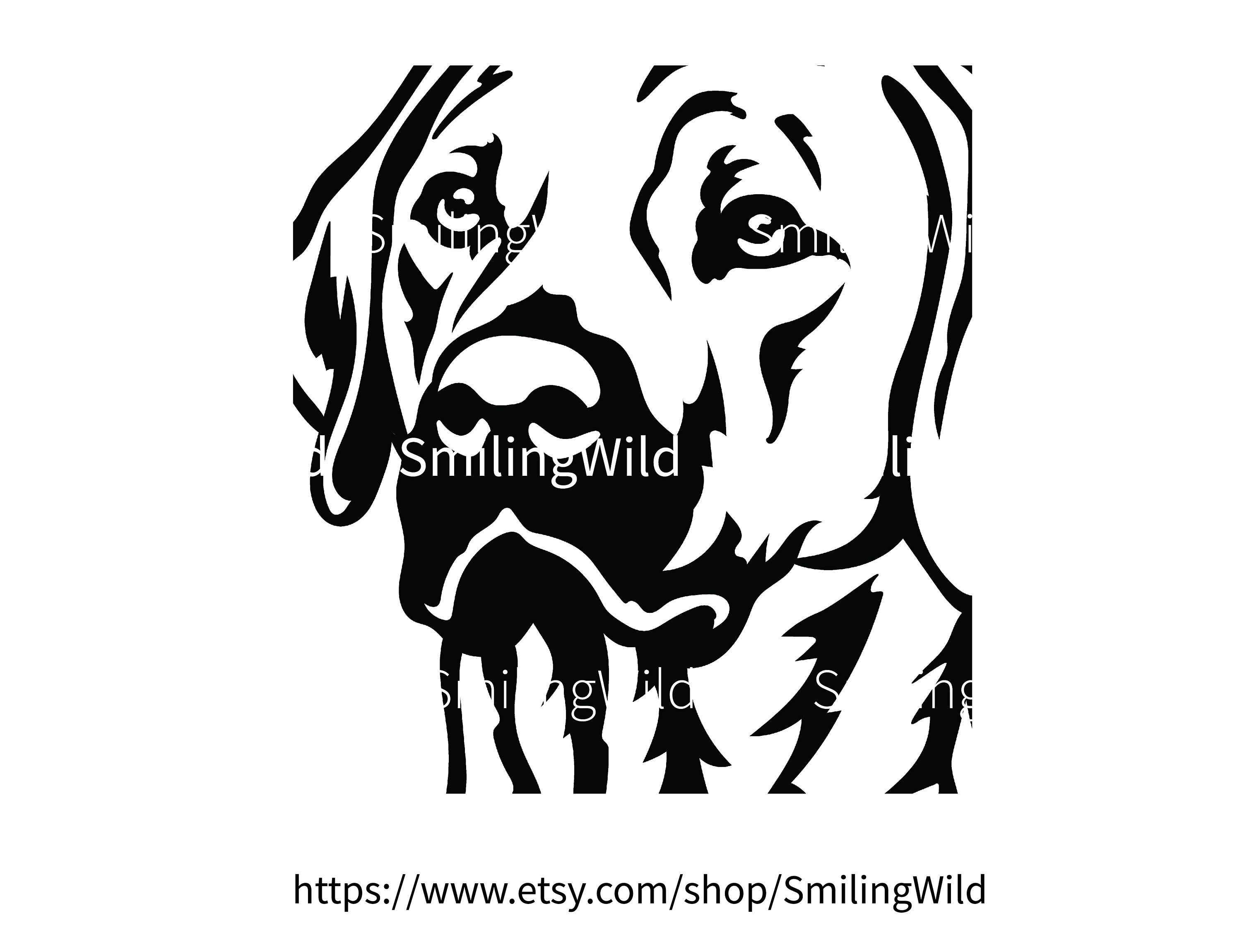 Rhodesian Ridgeback Dog Face Svg Clip Art Vector Graphic - Etsy