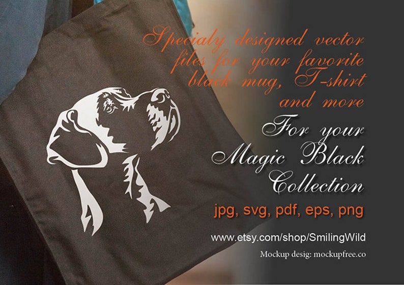 Great Dane Svg White Vector Portrait Dog Profile Vector - Etsy