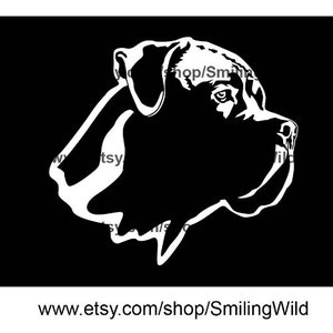 Cane Corso Dog Head Svg Portrait White Vector Graphic Digital Design ...