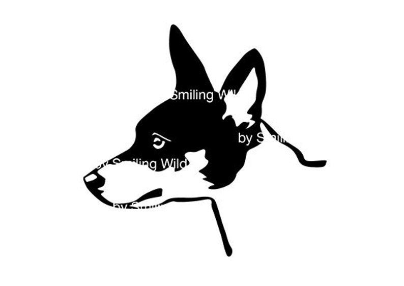 Rat Terrier Svg Clipart Cut File Cuttable Vector Graphic Art | Etsy