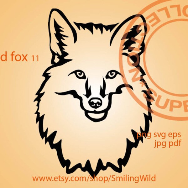 Fox Svg for Cricut - Etsy