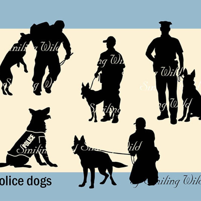 Police Dog - Etsy