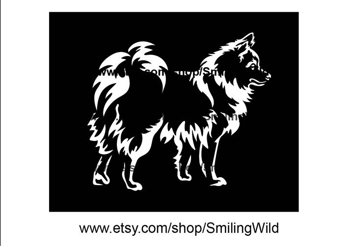 German Spitz Svg Dog Vector Clip Art Portrait German Spitz - Etsy UK
