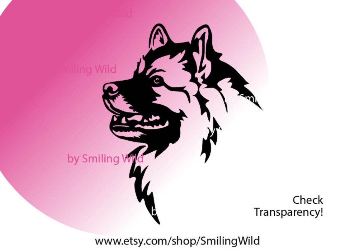 Keeshond Svg Clip Art Wolfspitz Png Cut File Cricut Vector - Etsy