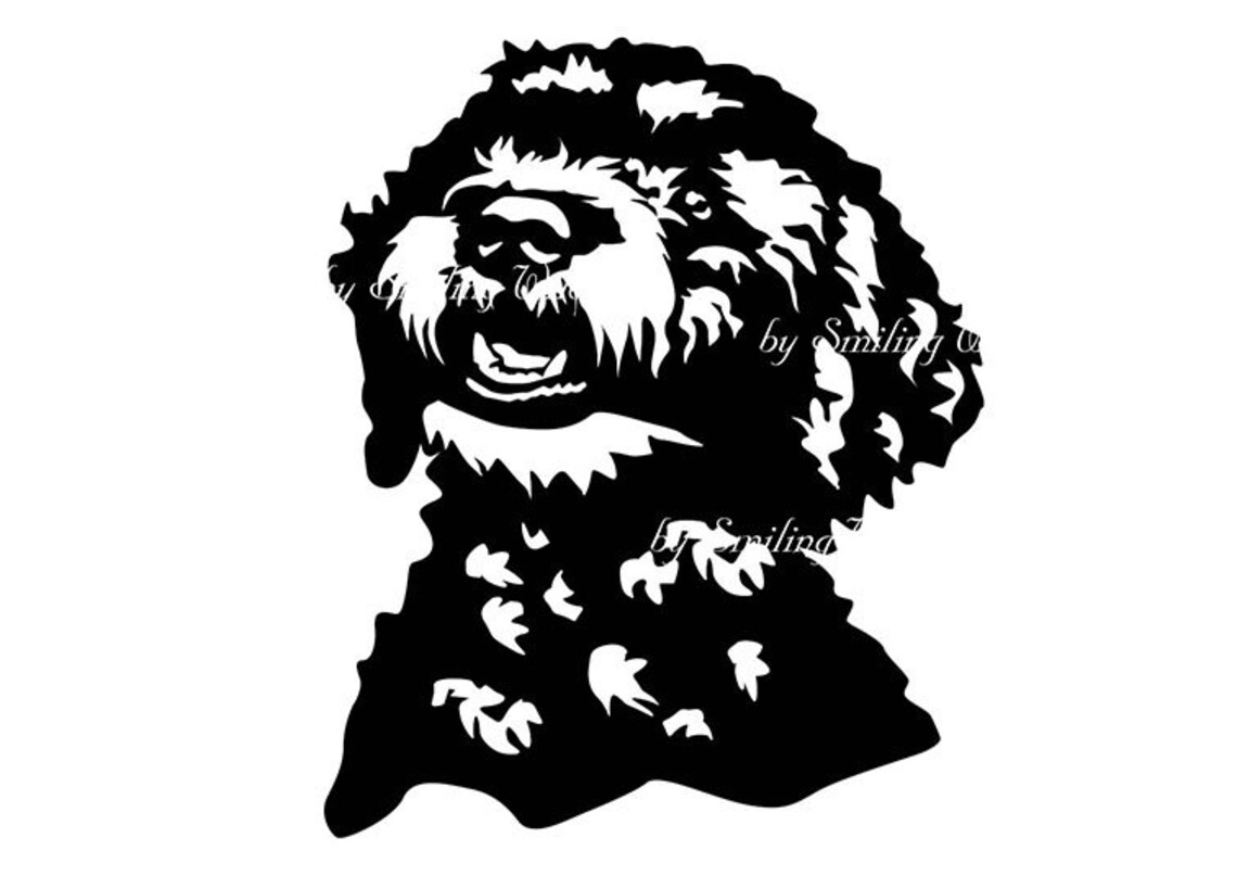 Lagotto Romagnolo Dog SVG Bundle: Vector Graphic Clipart for Digital ...