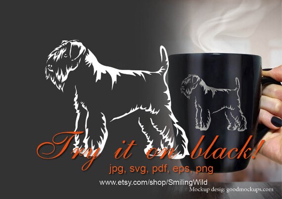Miniature Schnauzer Svg Vector Art Cut File Schnauzer Dog Cut - Etsy