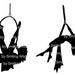 Aerial Acrobat Svg Aerialist Clipart Vector Graphic Files Silhouette ...