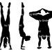 Handstand Svg Clipart Acrobat Silhouette Cut File Cuttable for Cricut ...