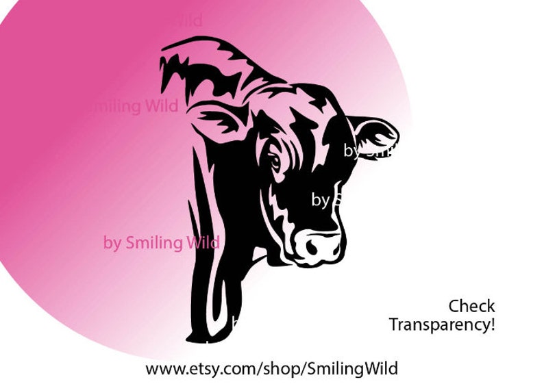 Beefmaster Bull Svg Cattle Clip Art Beefmaster Head Cut File - Etsy