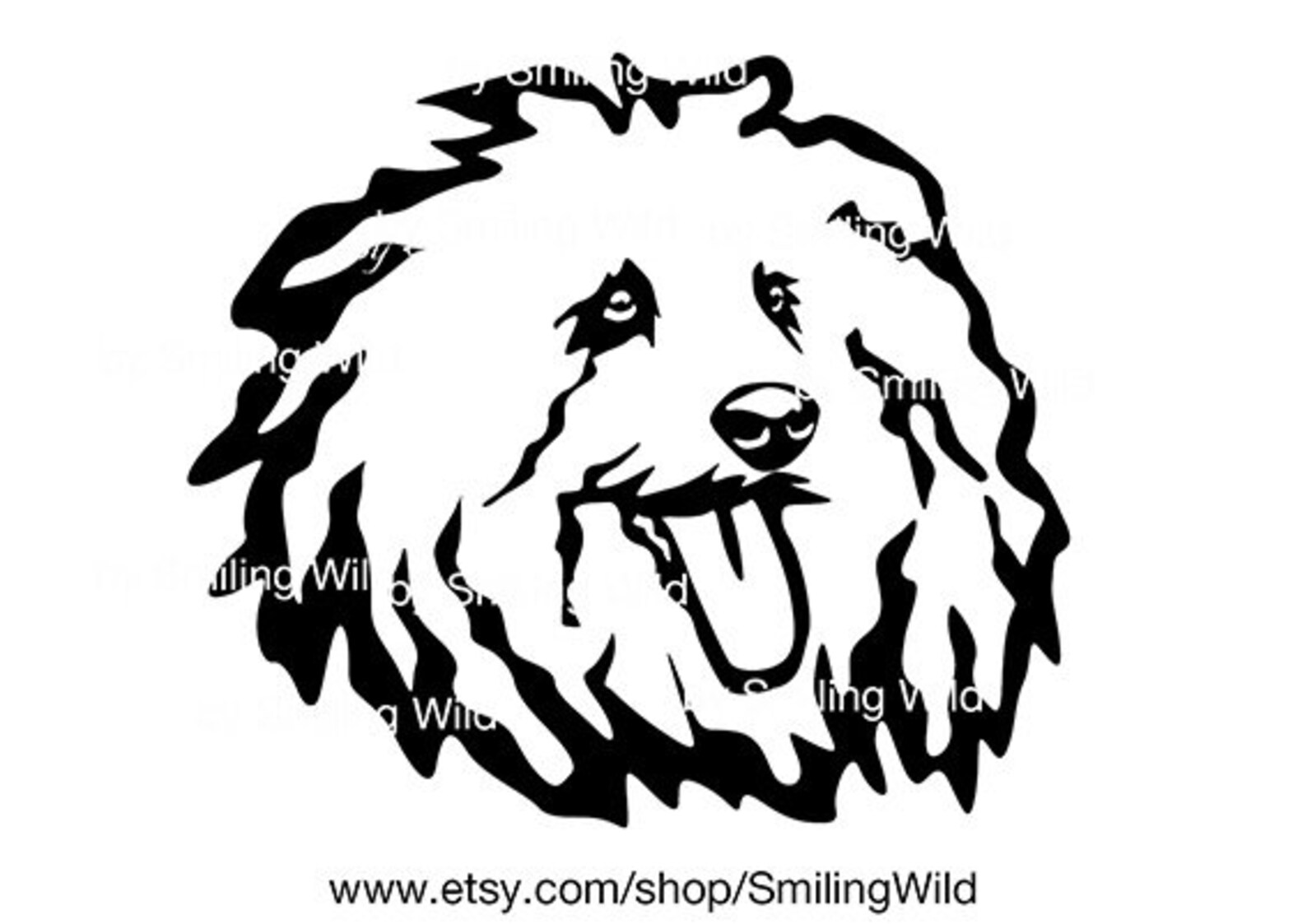 Puli Dog Svg Clipart Vector Graphic Art Puli Cut File Cuttable - Etsy ...