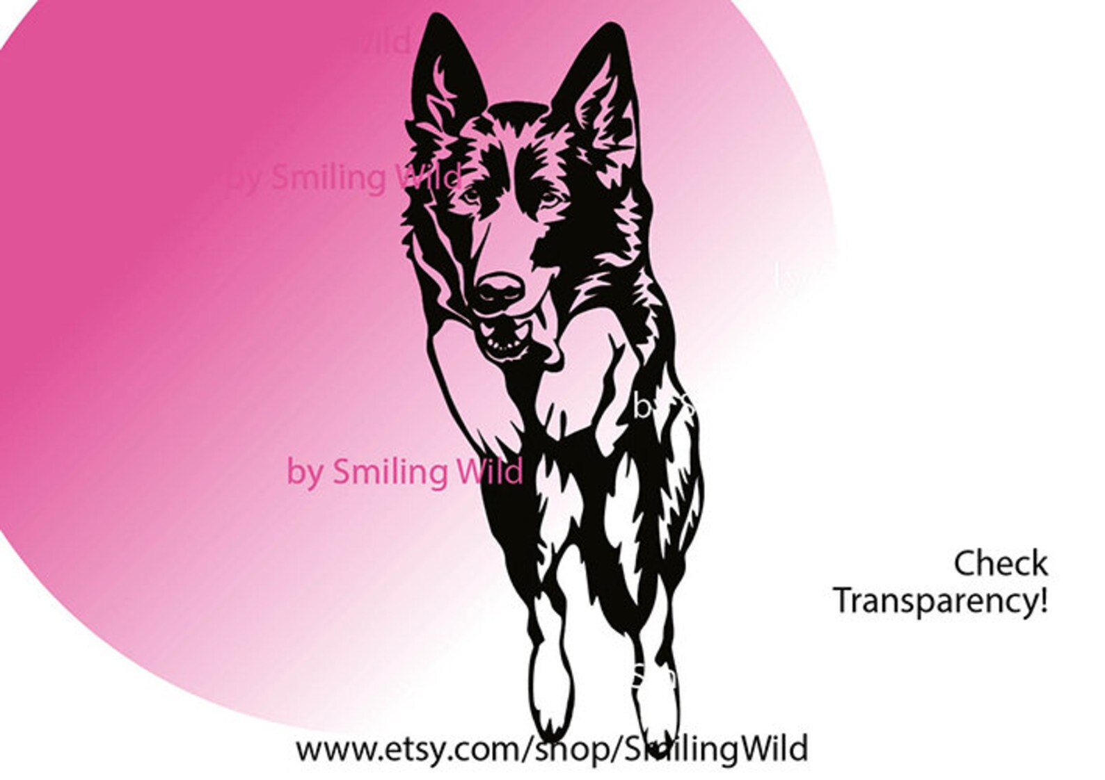 German Shepherd /33/ Jumping Dog Svg Vector Graphic Art Black - Etsy