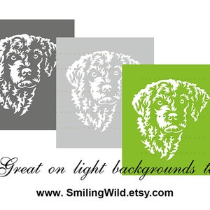 Lagotto Romagnolo Dog Face Svg Cuttable Digital Clip Art Design ...