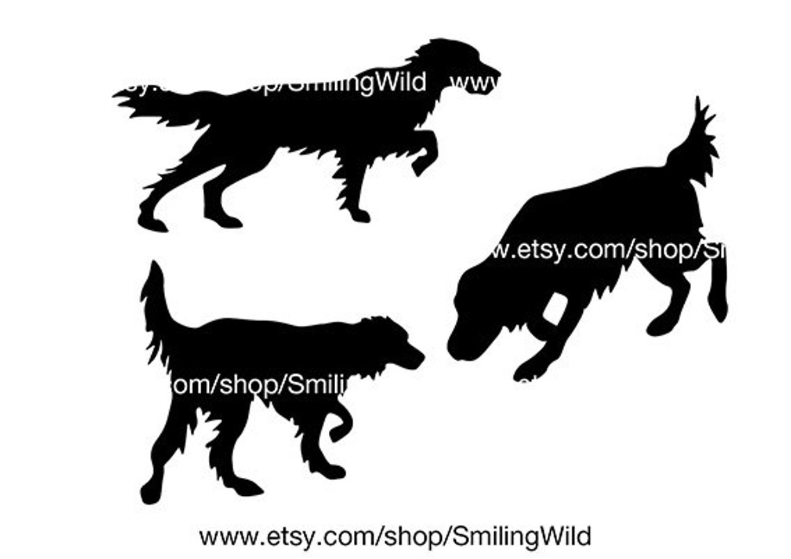 English Setter Svg Cut File Cricut Silhouette Hunting Dog | Etsy