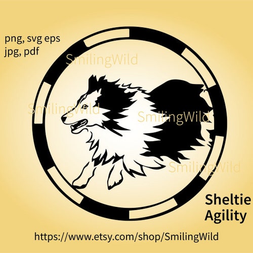 Sheltie Svg Silhouette Png Clipart Shetland Sheepdog Printable - Etsy ...