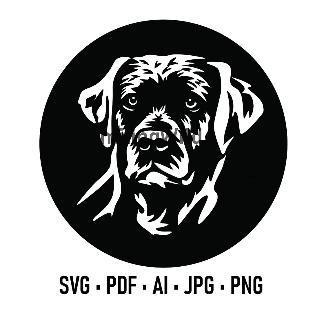 Labrador Retriever Svg Clip Art Vector File, Digital Hunting Dog ...