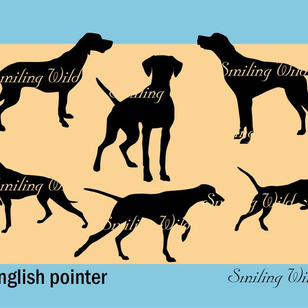 English Pointer Art - Etsy