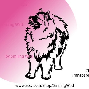 Wolfspitz Dog Svg Keeshond Clip Art Vector Graphic Art, Wolfspitz ...