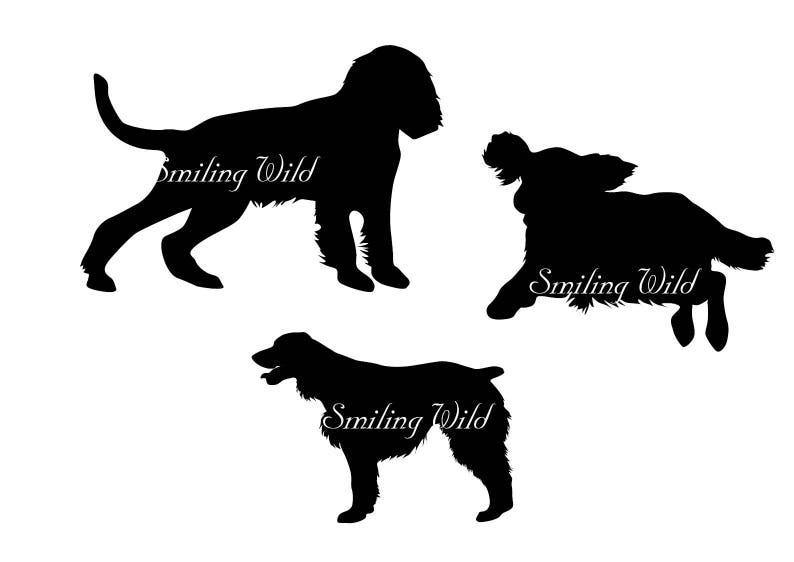 English Springer Spaniel Svg Silhouette Printable Vector - Etsy