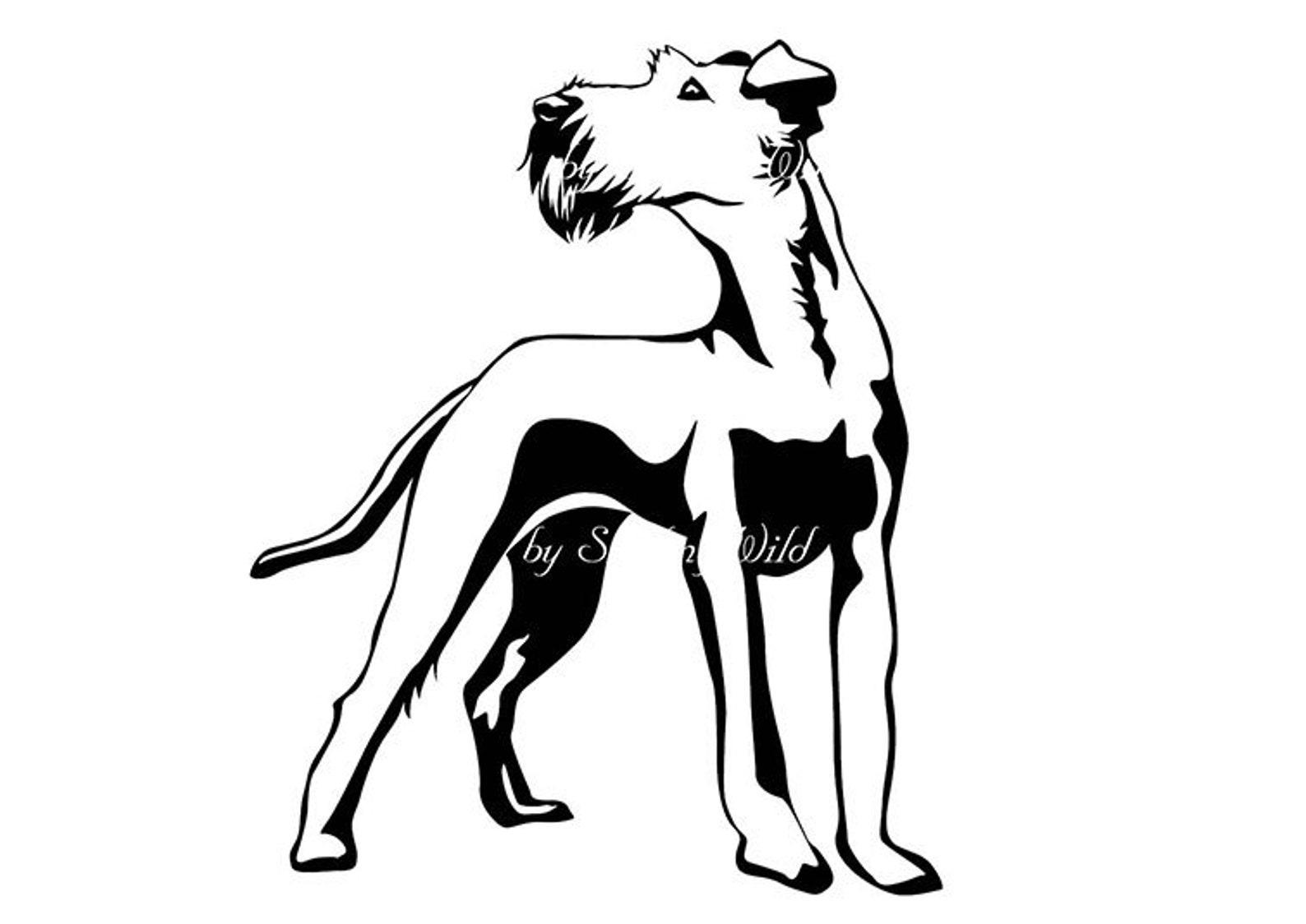 Dog Clipart Irish Terrier Svg Vector Graphic Art Irish Terrier - Etsy