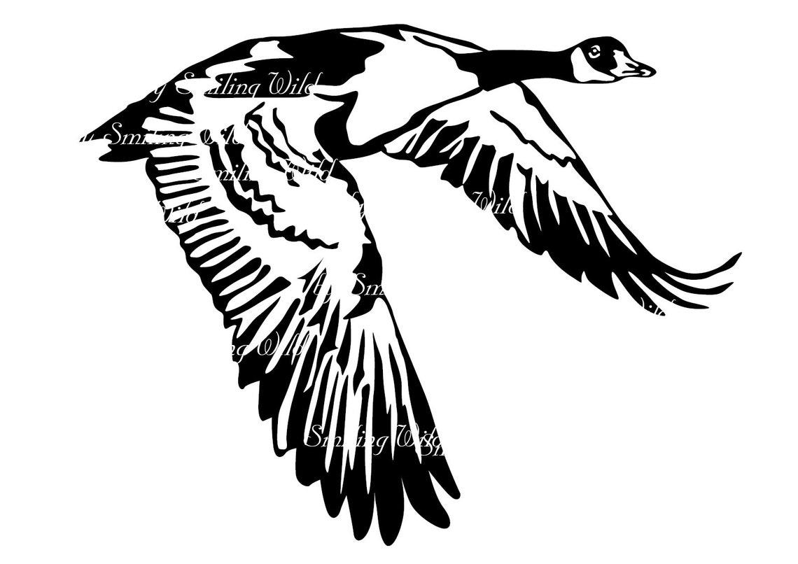 Canada Goose Svg Clipart Vector Graphic Art Artwork Canada - Etsy Canada