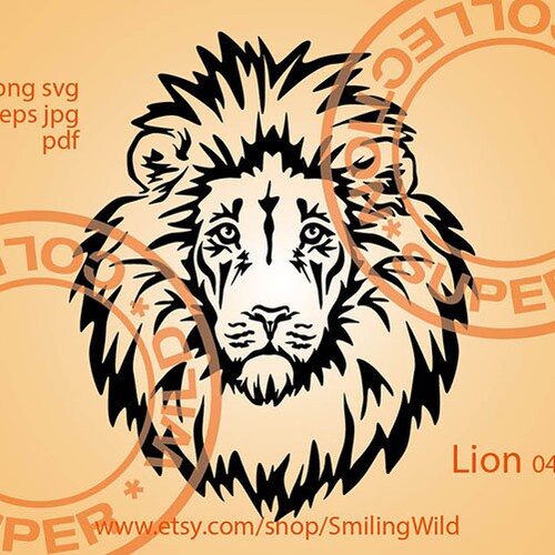 Tiger Svg Clipart Vector Graphic Art Tiger Artwork Wild Animal - Etsy