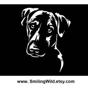 Black Mouth Cur Svg Cuttable Clip Art, Black Mouth Cur Vector Graphic ...