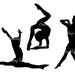 Acro Dance Svg Silhouette Clipart Printable Dancing Woman Gymnastic ...