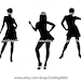 Salsa Dance Svg Latin Dance Silhouette Cut Out File Clipart Dancing ...