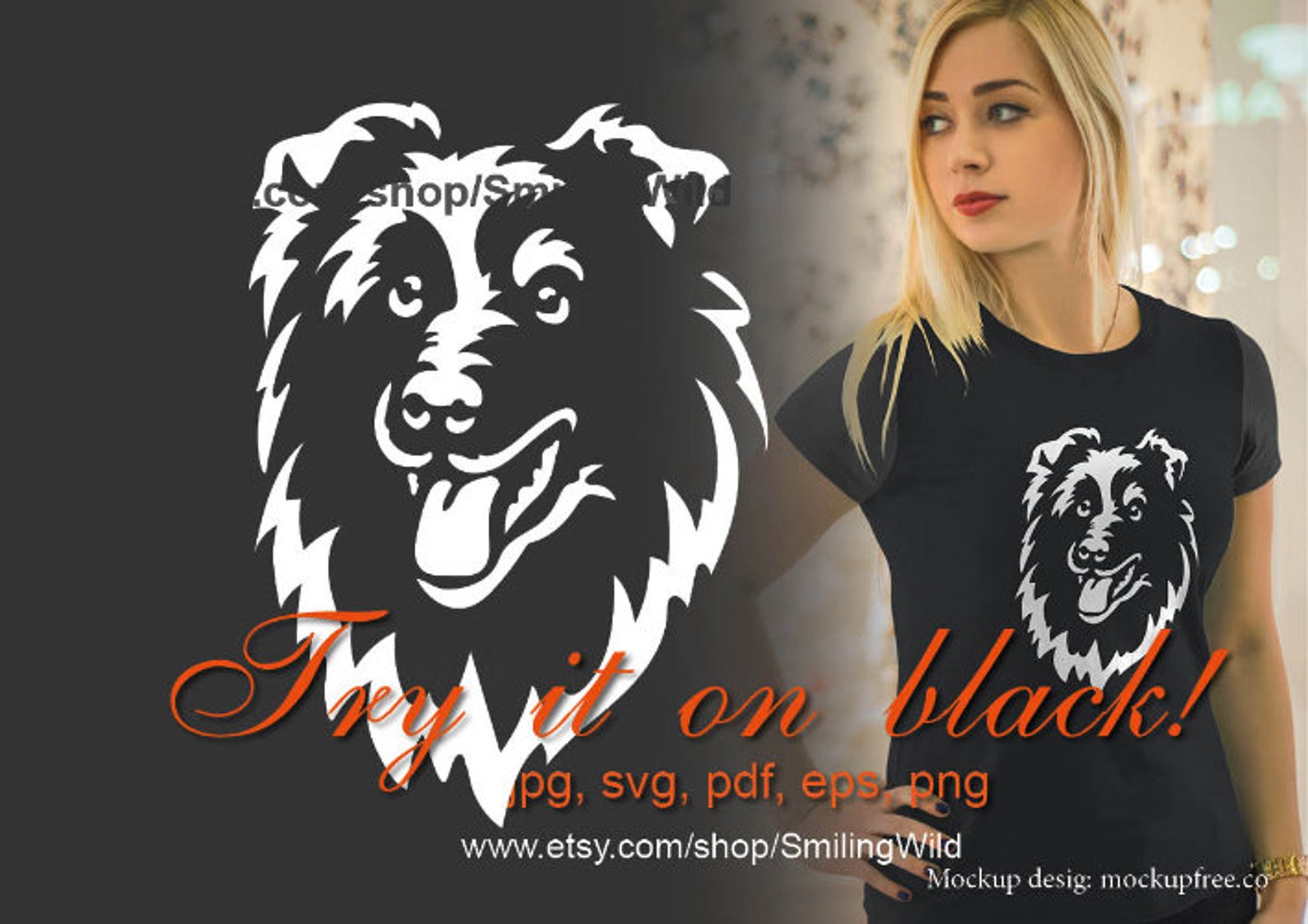 Dog Svg Sheltie Svg Shetland Sheepdog Clip Art Vector Graphic - Etsy