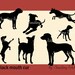 Black Mouth Cur Svg Silhouette Cut Out File Clipart Dog Printable ...
