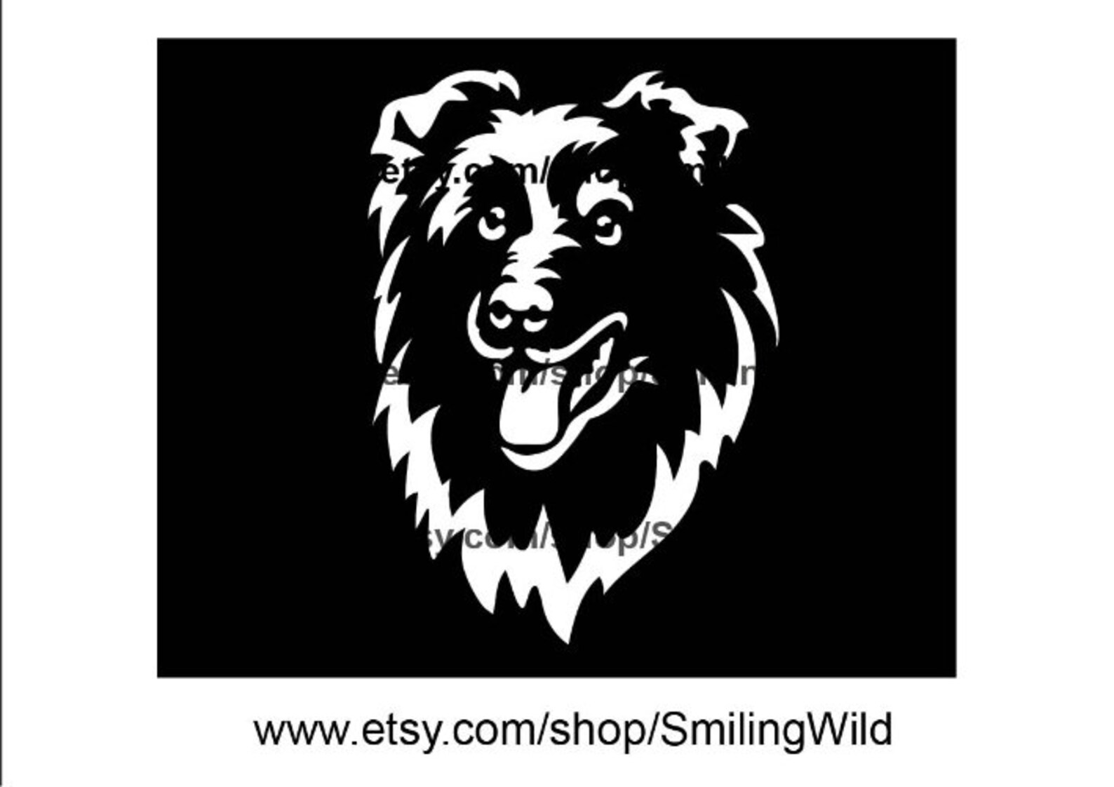 Dog Svg Sheltie Svg Shetland Sheepdog Clip Art Vector Graphic - Etsy