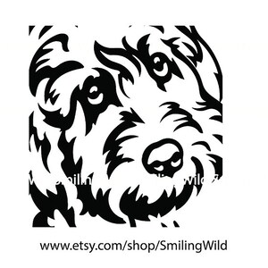 Cockapoo Svg Dog Head Tilt Vector File, Cockapoodle Clip Art Cuttable ...