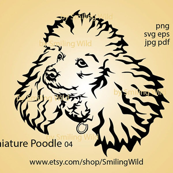 Miniature Poodle - Etsy