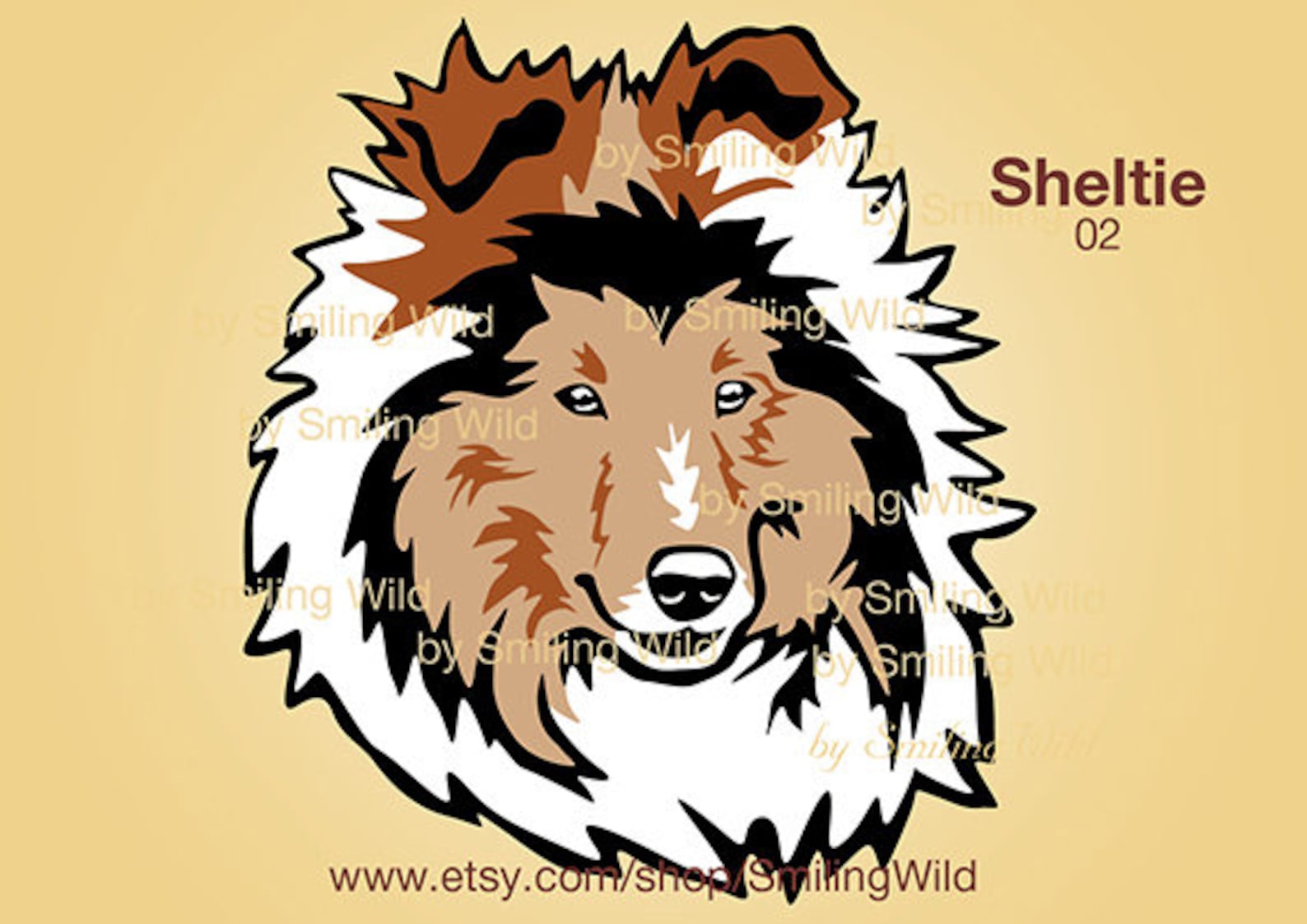 Sheltie Dog Svg Cut File Cricut Shetland Sheepdog Sheltie Dog - Etsy