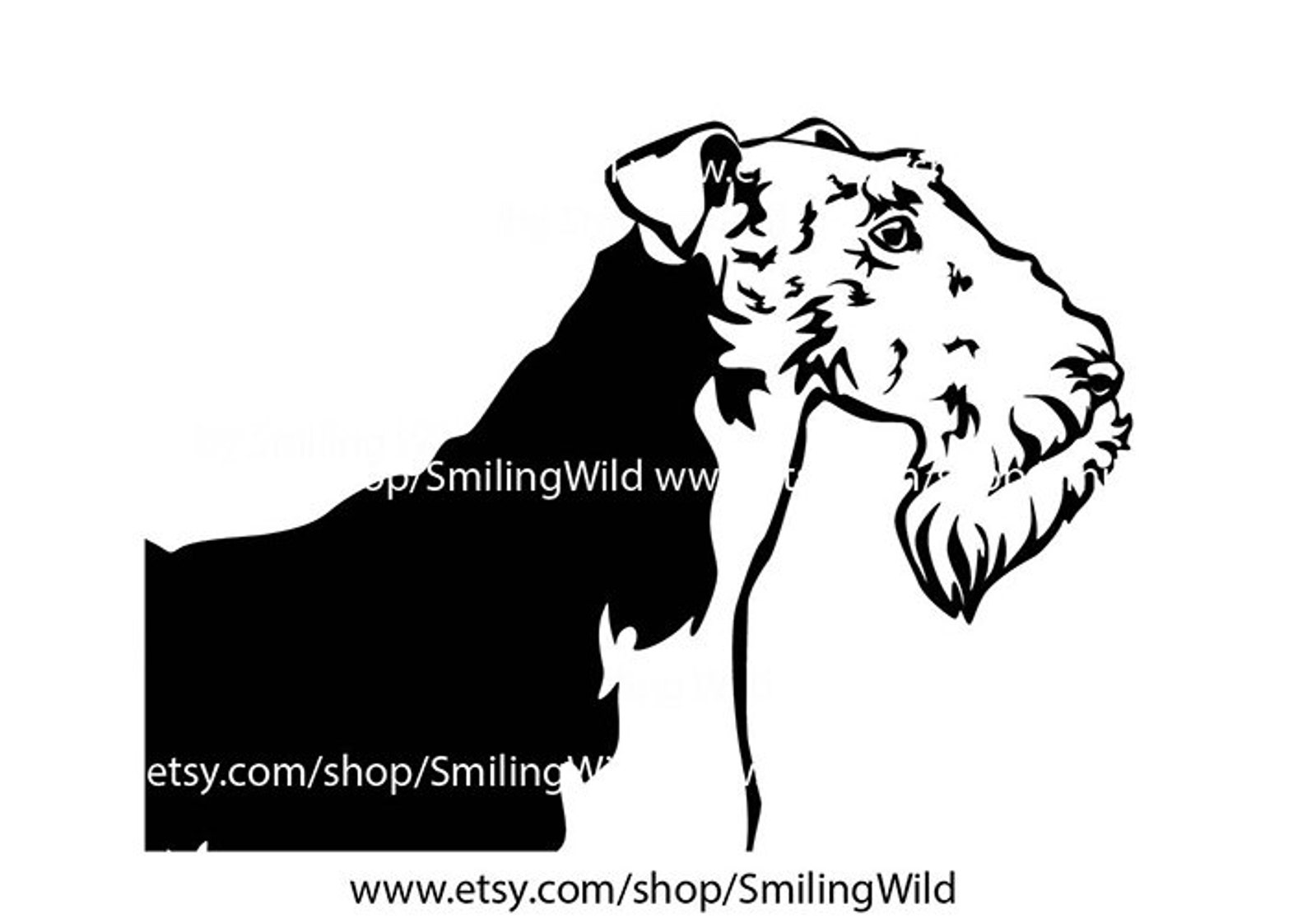 Fox Terrier Svg Body Clipart Vector Graphic Art Realistic Dog Cut File ...
