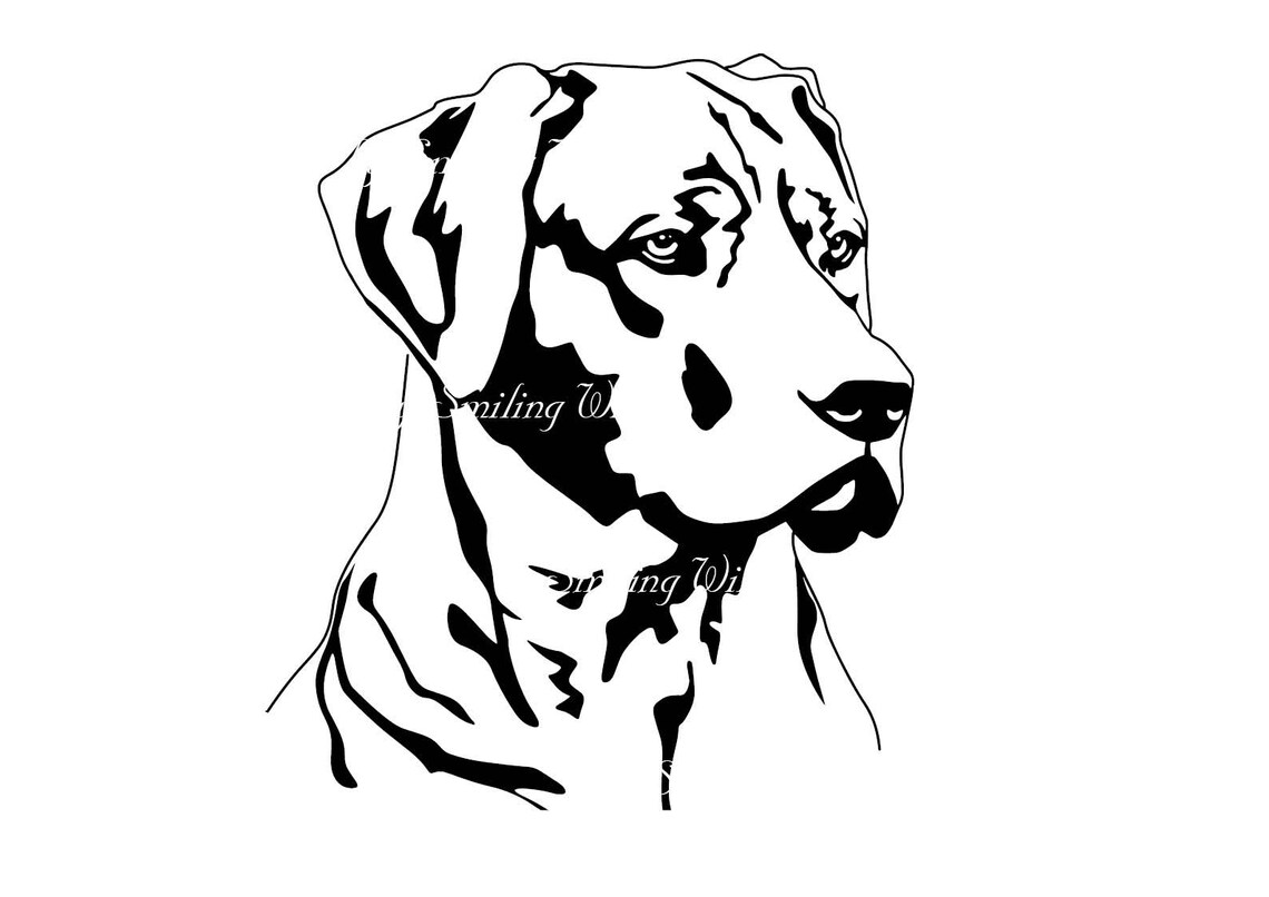 Rhodesian Ridgeback Portrait Vector Graphic Art Png Design - Etsy UK